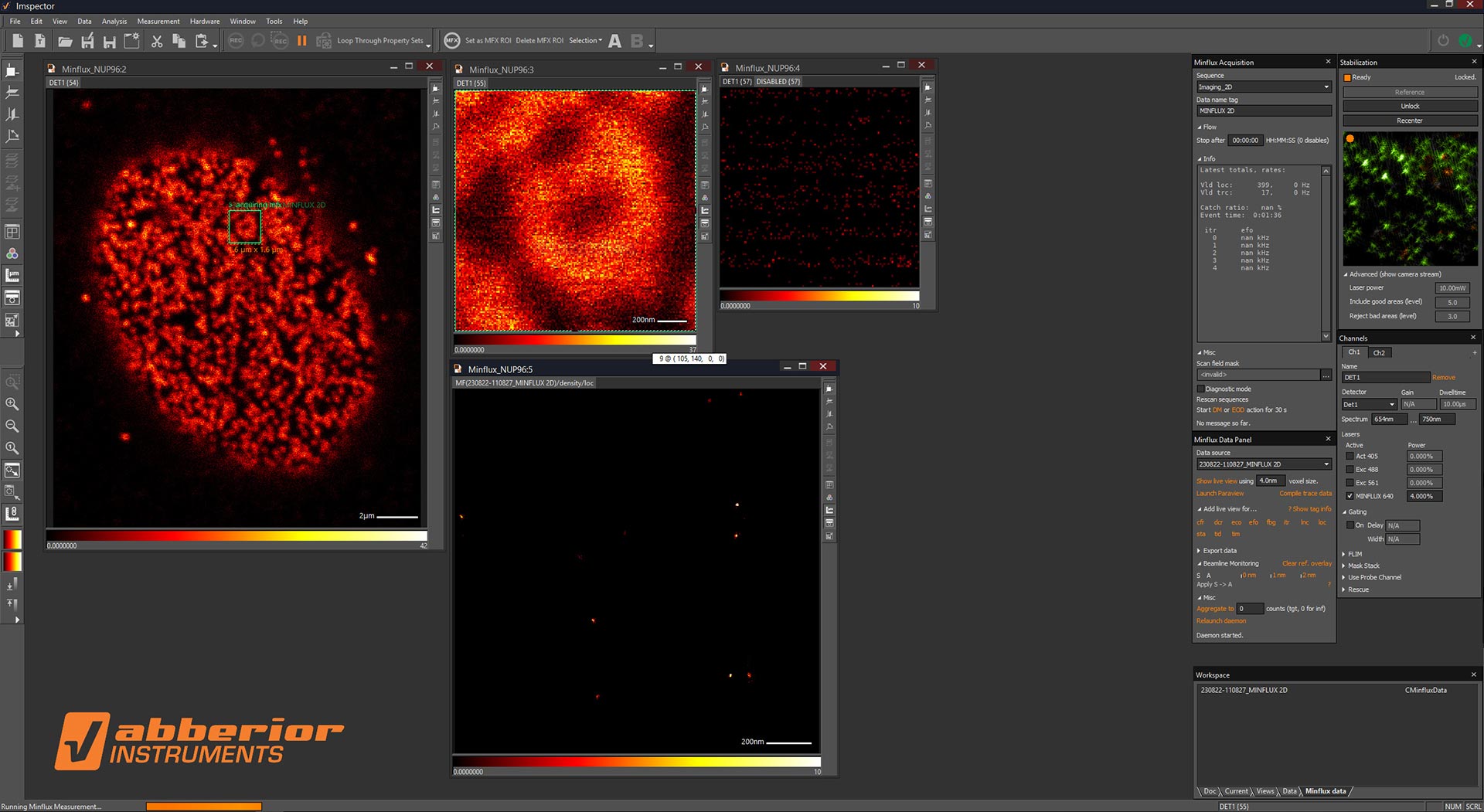 iMSPECTOR software @abberior.rocks