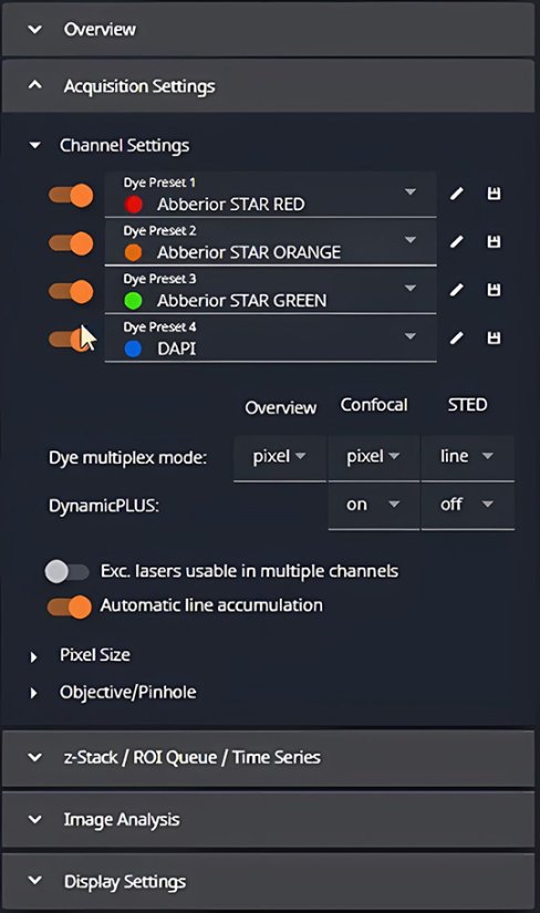 STEDYCON smart control software @abberior.rocks